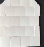 China Mosaic Alumina Ceramic Parts Bulletproof Ceramics Body Armour Car Body Protection for sale