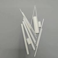 China White Zirconia Ceramic Parts Hollow Rod Zirconium Oxide Ceramic 95% Textile Industry for sale