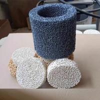 China Porous Zirconia Ceramic Foam Filter Air Cleaning High Temperature And Chemical Corrosion Resistance Water Protection for sale