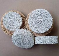 China Porous Zirconia Ceramic Foam Filter Air Cleaning High Temperature And Chemical Corrosion Resistance Water Protection for sale