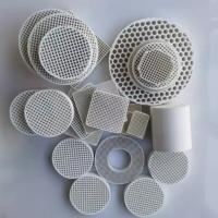 China Porous Zirconia Ceramic Foam Filter Air Cleaning High Temperature And Chemical Corrosion Resistance Water Protection for sale