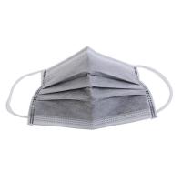 China Fashionable Activated Carbon Dust Mask 4 Ply Non - Woven Design Single Use for sale