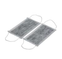 China Fashionable Activated Carbon Dust Mask 4 Ply Non - Woven Design Single Use for sale