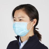 China High Breathability Disposable Face Mask Size 17.5 * 9.5cm For Personal Protection for sale