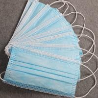 China High Breathability Disposable Face Mask Size 17.5 * 9.5cm For Personal Protection for sale