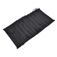 China 17.5x9.5cm Disposable Black Face Mask / Black Earloop Mask For Building Site for sale