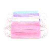 China Economical Disposable Face Mask Size 17.5 X 9.5cm With Adjustable Nose Wire for sale