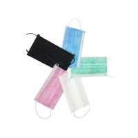 China Personal Care Disposable Face Mask Three Fold Design Protection Against Flu for sale