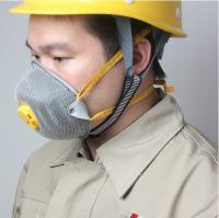 China N95 FFP2 Anti Dust Respirator Silicone Mask , Disposable Dust Mask With Valve for sale