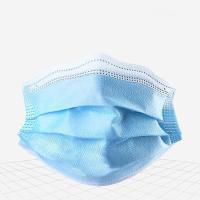 China Highly Breathable Disposable Earloop Face Mask 3 Ply Protection Non Woven Face Mask for sale