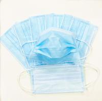 China Antibacterial Disposable Dust Mouth Mask Non Woven 3 Layer Face Mask for sale