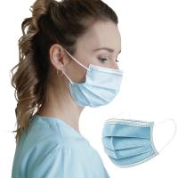 China Personal Safety Disposable Mouth Mask 3 Layer Non Woven Earloop Procedure Masks for sale