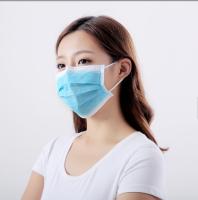 China Antibacterial Disposable Dust Mouth Mask Non Woven 3 Layer Face Mask for sale