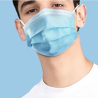 China Light Weight Disposable Pollution Mask , Breathable Adult Face Mask for sale