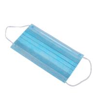 China Light Blue Disposable Mask , Eco Friendly Custom Hospital Masks for sale
