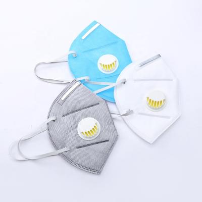 China Disposable PM 2.5 KN95 Face Mask With Filter Valve High Filtration Capacity for sale