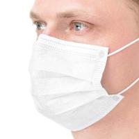 China High Filtration Disposable Earloop Medical Mask / 3 Ply Non Woven Face Mask for sale