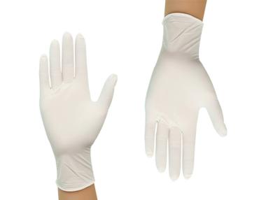 China Lightweight Latex Milky White 100pcs Disposable Examination Glove for sale
