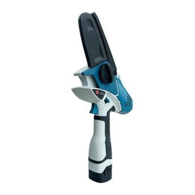 China Lithium Battery Brushless Handheld Mini Chainsaw 4 Inch Rechargeable Chainsaw for sale