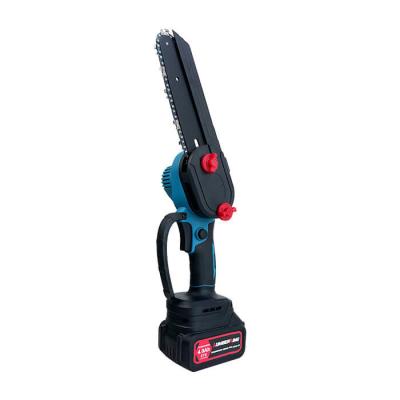 China Mini Chainsaw Cordless 6 Inch Switch Security Lock Handheld Small Chainsaw for sale