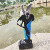China 21V 2Ah Electric Pruner Shears 2000mA Lithium Battery Powered Pruning Shears for sale