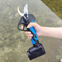 China 21V Lithium Battery Electric Pruner Shears Ergonomic Cordless Pruning Shears for sale