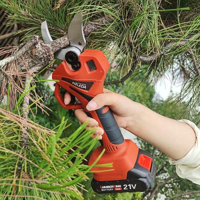 China Cordless Electric Pruning Shears Electric Tree Branches Secateur Pruner for sale