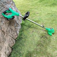 China 21v Cordless Brush Cutter Electric Battery Grass Trimmer With Brushless Motor for sale