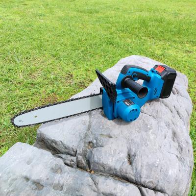 China Rechargeable 21V 12inch Cordless Handheld Mini Chainsaw Electric Li Ion Chainsaw for sale