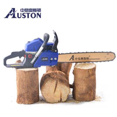 China 2 Stroke 20'' 54.6cc Petrol Gasoline Chainsaw Single Cylinder For Wooden for sale