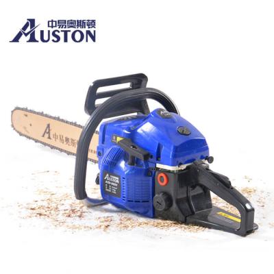 China 20 Inch Petrol Chain Saw 54.6CC Chinese Gas Powered Chainsaw 2.5KW for sale