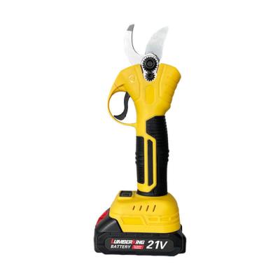 China 21V 28mm Electric Pruner Battery Pruning Shear Pruner Branches Cutter Cordless for sale