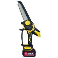 China Portable Mini Cordless Electric Chainsaw Wood Logging Saw Rechargeable Outdoor for sale