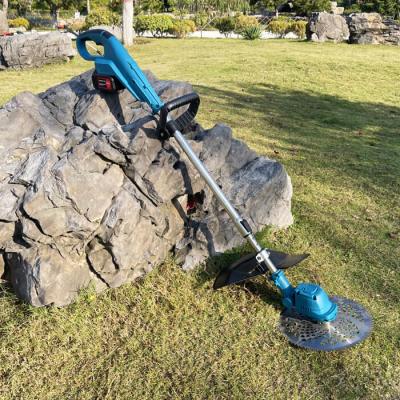 China 21V Electric Battery Brush Cutter Lawn Mower Grass Cutting Machine Grass Trimmer for sale