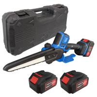 China Brushless 8 Inch Small Handheld Electric Chainsaw Cordless Battery Power for sale