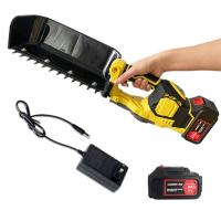 China Yellow 21v Battery Mini Tea Plucking Machine With Brushless Motor for sale