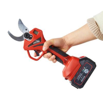 China Safety Lock Cordless Electric Pruning Shears Grape Scissors Chargeable Pruner 21v for sale