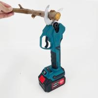 China High Efficiency 21V Lithium Portable Cordless Pruners Electric Pruning Scissors with Sk5 Blades for sale