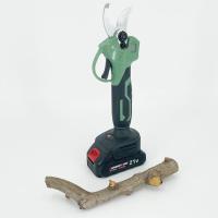 China 28mm Electric Cordless Shears Li-Ion Battery Powered Safety Electric Pruner Pruning Tools for sale