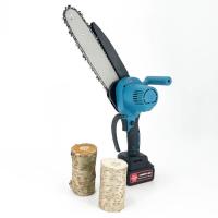China 12in Cordless Electric Portable 24V Battery Chain Saw With Security Lock for sale