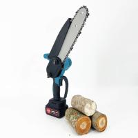 China Outdoor Tool 21V Cordless Electric Lithium Battery Chainsaw Professional for sale