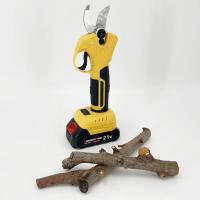 China Lithium Branch 28MM Electric Pruning Shears Professional Cordless Scissor Garden Tree Pruner for sale