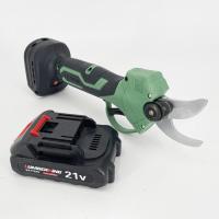 China Electric Battery Cordless Pruning Shear DC21V Garden Trees Branches Cutter for sale
