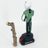 China Wireless 28mm Electric Pruning Shears Garden Fruit Tree Pruner Battery Scissors for sale
