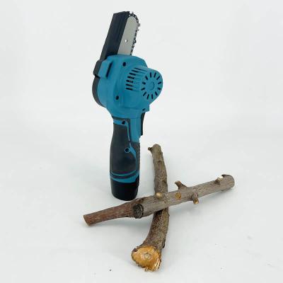 China Professional Handheld 3inch Electric Chainsaw Cordless Brushless Lithium Battery for sale
