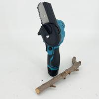 China 3 Inch Rechargeable Lithium Battery Cordless Chainsaw Professional Wood Cutting Machine for sale