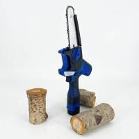 China Hot Sales Wide Range 21V Battery Cordless Chain Saw Professional Cutting 6'' for sale