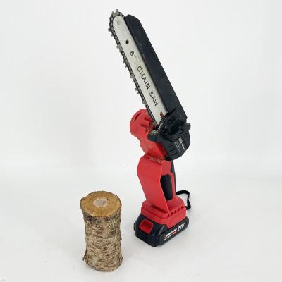 China One-Hand Saw 8-Inch Mini Chainsaw Small Household Lithium Power for sale