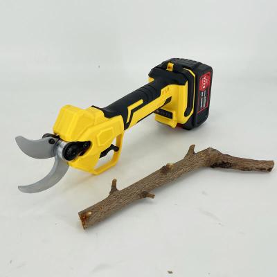 China Electric Pruning Shear Power Display Electric Pruner Scissors Cutting Diameter 40mm for sale