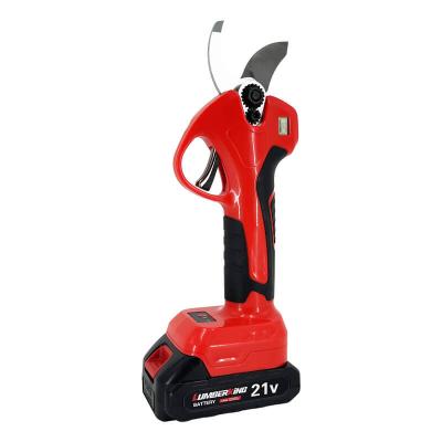China 35MM Lithium Electric Pruning Shears Garden Tree Secateur Trimmer for sale
